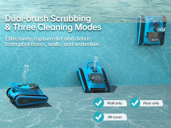 Smonet CR6 Pro Auto pool vacuum robotic丨Smonet Robot
