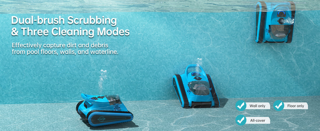 Smonet CR6 Pro Auto pool vacuum robotic丨Smonet Robot