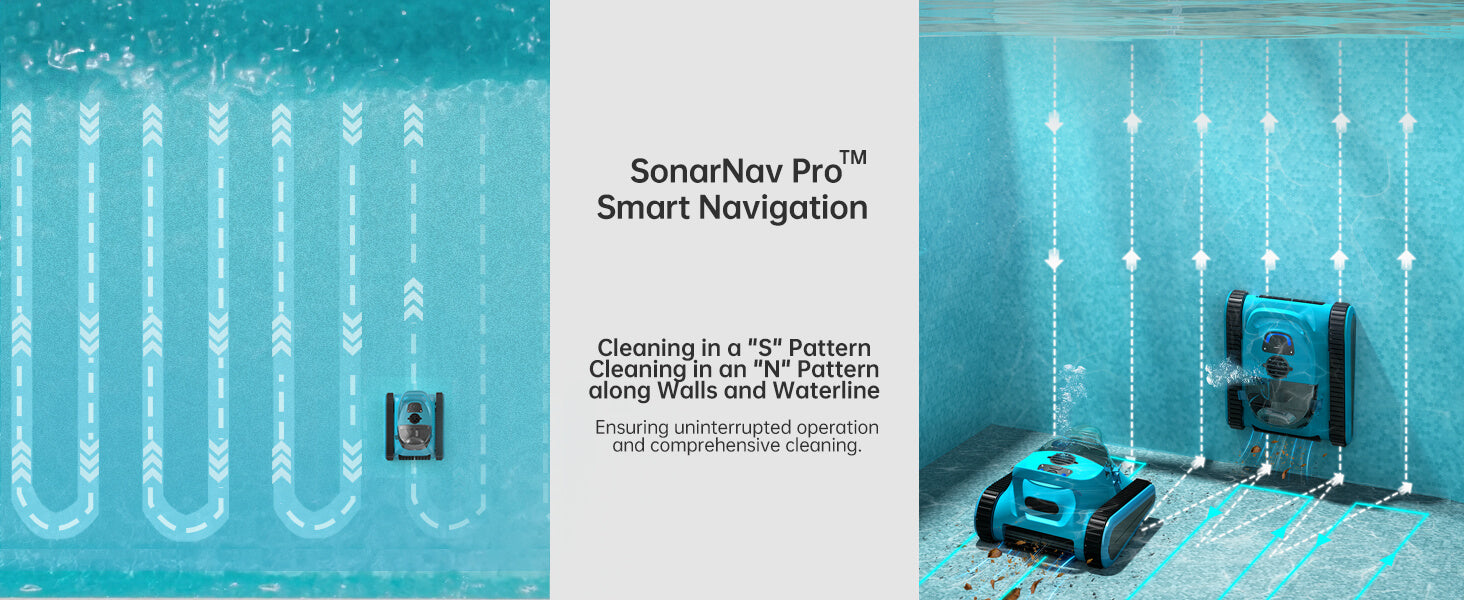 Smonet CR6 Pro Auto pool vacuum robotic丨Smonet Robot